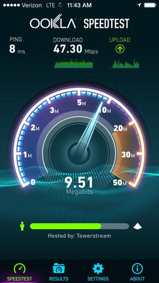 手機網路速度測試軟體app Speedtest.net - 免費軟體下載